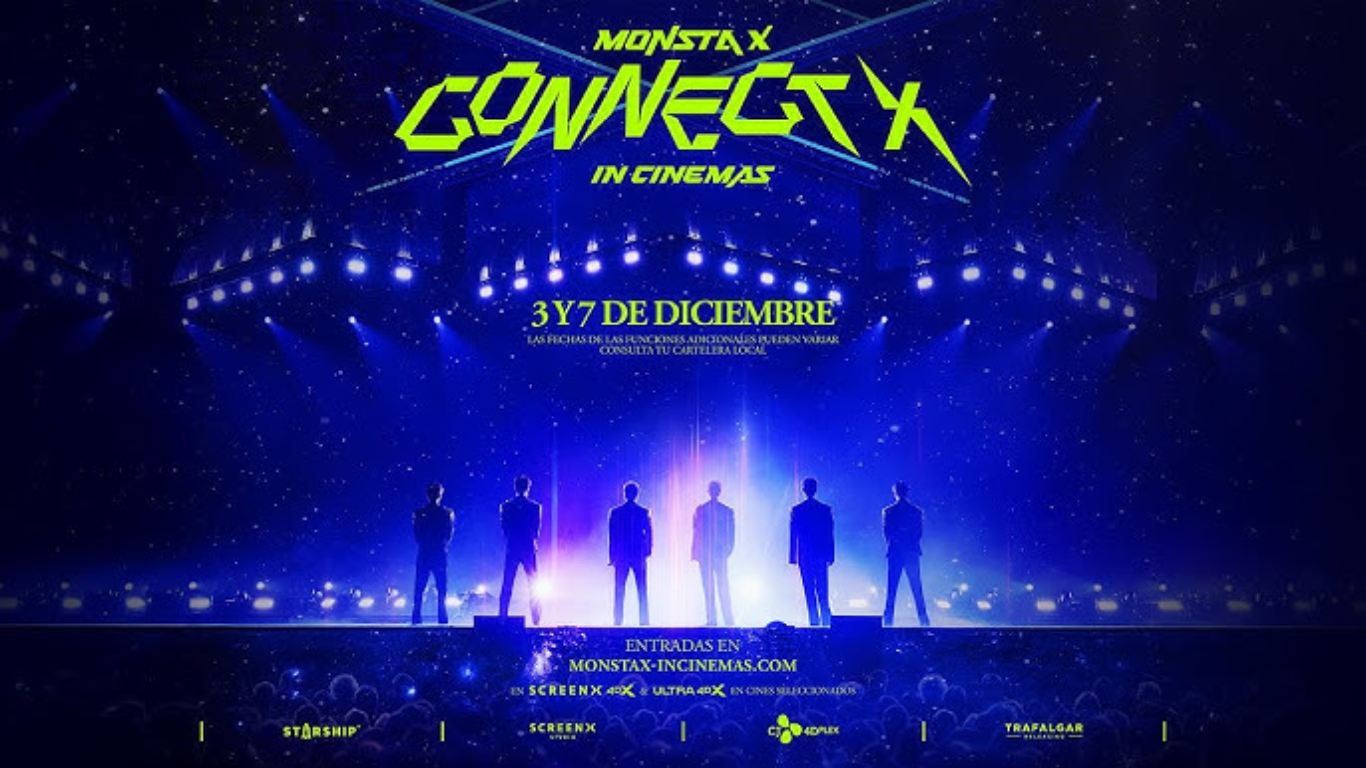 MONSTA X: CONNECT X se emitirá en cines de España - Con K de Kpop